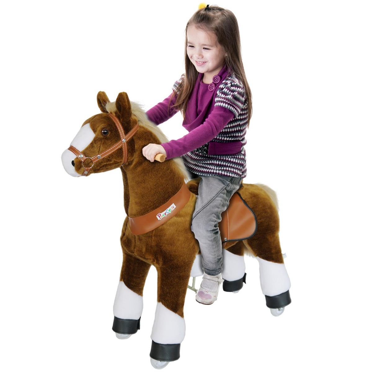 Caballito Montable De Empuje Pony Cycle Con Ruedas Juego Para Niños ...